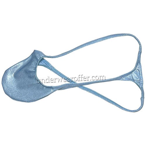 Men's Gloss Wet Look String Thong Underwear Male Pouch Swim Bikini ...