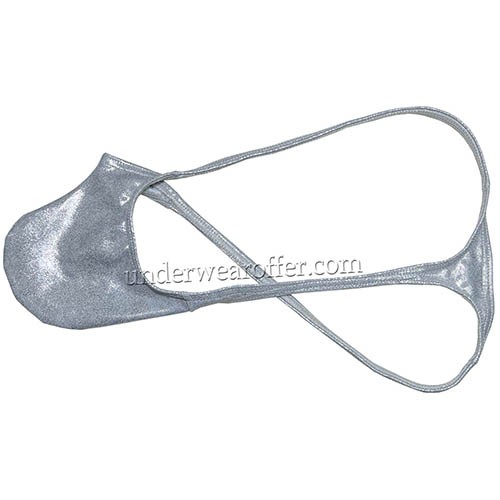 Men's Gloss Wet Look String Thong Underwear Male Pouch Swim Bikini ...