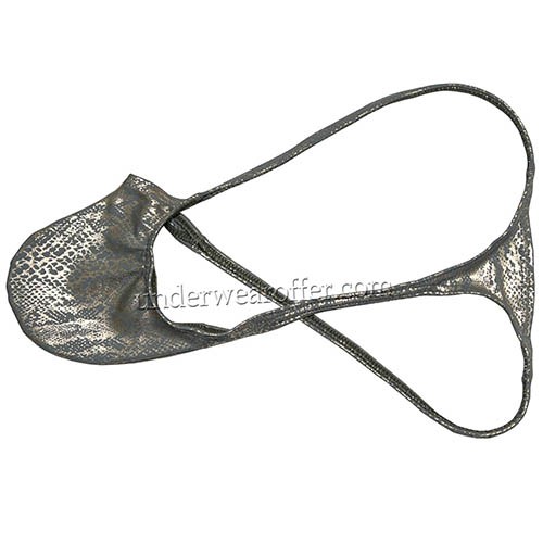 Men's Gloss Wet Look String Thong Underwear Male Pouch Swim Bikini ...